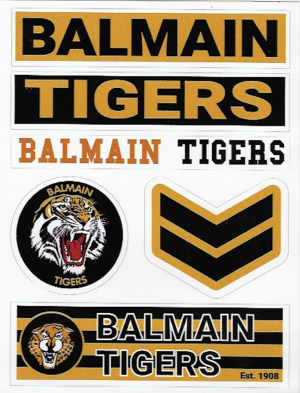 Balmain Tigers NRL merchandise - One Little Footy Fan