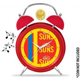 Gold Coast Suns AFL Musical Clock - One Little Footy Fan