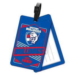 Western Bulldogs AFL Bag Tag - One Little Footy Fan