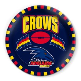 Adelaide Crows AFL 20cm Melamine Snack Plate - One Little Footy Fan