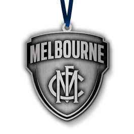Melbourne Demons AFL Metal Christmas Tree Ornament Decoration - One ...