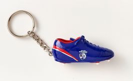 Western Bulldogs AFL Football Boot Keyring - One Little Footy Fan