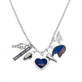 Adelaide Crows AFL Charm Necklace - One Little Footy Fan