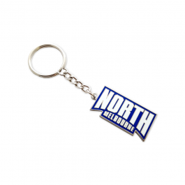North Melbourne Kangaroos AFL Team Secondary Logo Metal Keyring - One ...
