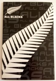 New Zealand All Blacks Silver Fern Greeting Card - One Little Footy Fan