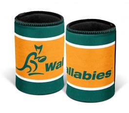 Wallabies Rugby Union Logo Can Cooler Stubby Holder - One Little Footy Fan