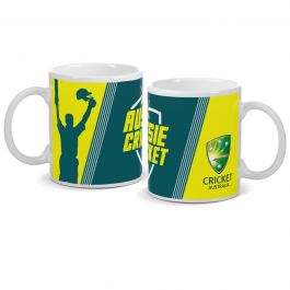 Cricket Australia Team Logo Green Coffee Cup Mug - One Little Footy Fan