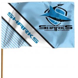 Cronulla Sharks NRL Game Day Flag - One Little Footy Fan