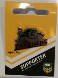 10 x Penrith Panthers NRL Logo Lapel Pins - One Little Footy Fan
