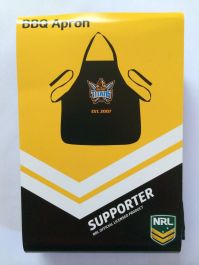 Gold Coast Titans NRL Team Logo BBQ Apron - One Little Footy Fan