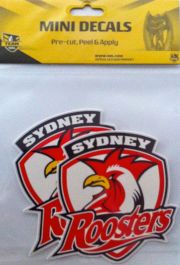 Sydney Roosters NRL Team Logo Mini Decal Stickers - One Little Footy Fan