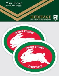 South Sydney Rabbitohs NRL Team Logo Mini Decal Stickers - One Little ...