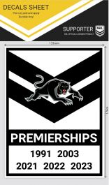 Penrith Panthers NRL Heritage 2023 Premiership Decal Sticker - One ...