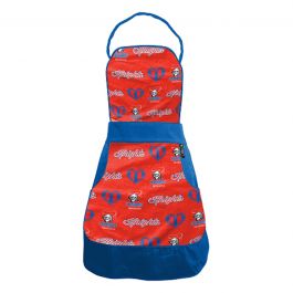 Newcastle Knights NRL Team Ladies Retro Apron - One Little Footy Fan