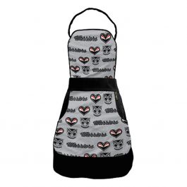 New Zealand Warriors NRL Team Ladies Retro Apron - One Little Footy Fan