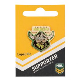 10 x Canberra Raiders NRL Logo Lapel Pins - One Little Footy Fan