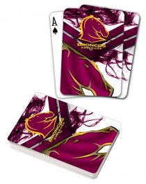 Brisbane Broncos NRL Standard Playing Cards - One Little Footy Fan
