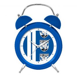 Canterbury Bulldogs NRL Twin Bell Clock - One Little Footy Fan