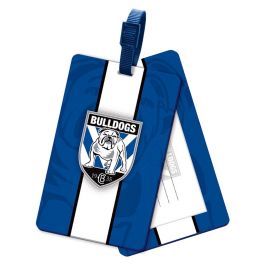 Canterbury Bulldogs NRL Bag Tag - One Little Footy Fan