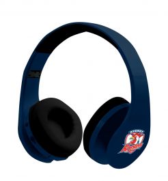 Sydney Roosters NRL Foldable Bluetooth Stereo Headphones - One Little ...