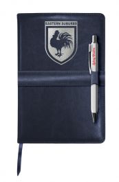 Sydney Roosters NRL Heritage Logo PU Leather Notebook and Pen - One ...