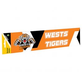 Wests Tigers NRL Bumper Sticker - One Little Footy Fan