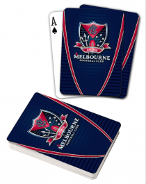 Melbourne Demons AFL Standard Playing Cards - One Little Footy Fan