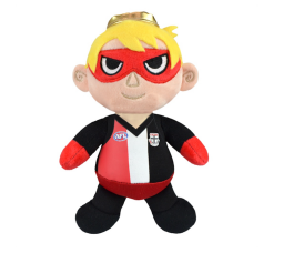 St Kilda Saint AFL Rascal Mascot 20cm Plush Stuffed Animal - One Little ...