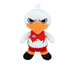 Sydney Swans AFL Rascal Mascot 20cm Plush Stuffed Animal - One Little ...