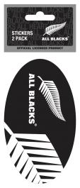 New Zealand All Blacks Rugby Union Ball Stickers - One Little Footy Fan