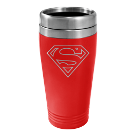 Superman Stainless Steel Travel Cup Mug - One Little Footy Fan